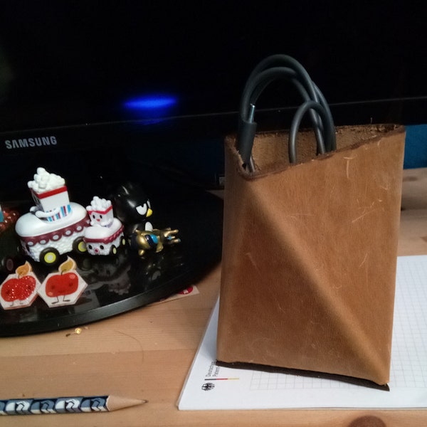 Leather Tutorial Video | Making Phone Bag for Your New Phone / Crafts ...