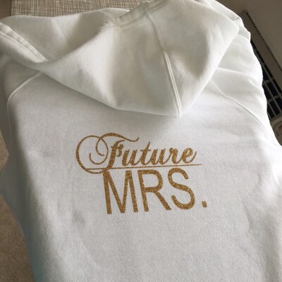Future Mrs. Iron on Decal, DIY Future Mrs. Shirt, Future Mrs., Future ...