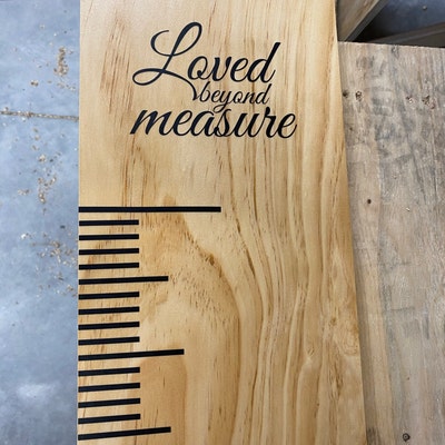 Metric Growth Chart Ruler Decal Kit, Growth Chart Decal for Kids ...