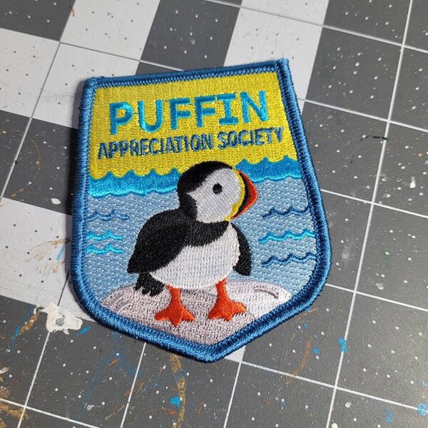 Puffin Appreciation Society Patch (with Optional Membership Kit) - Etsy