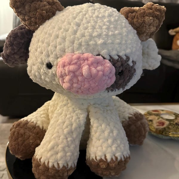 Amigurumi Cow Pattern, Plush Pattern, Stuffed Cow Toy, Cow, Crochet Cow ...