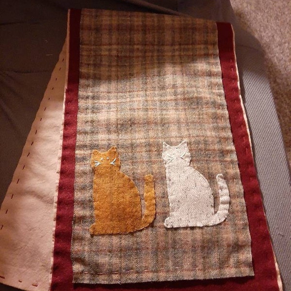 Spring Chick Wool Tag Kit - Wool Appliqué Kit - Beginners Wool Project ...