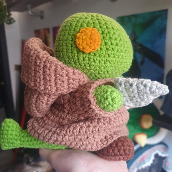 MADE to ORDER - Amigurumi Final Fantasy Tonberry Doll - Amigurumi ...