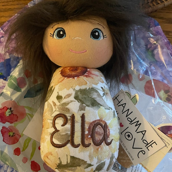 Swaddle Baby, Easter Baby Doll - Blonde Blue Eye Baby Doll - OOAK Baby ...