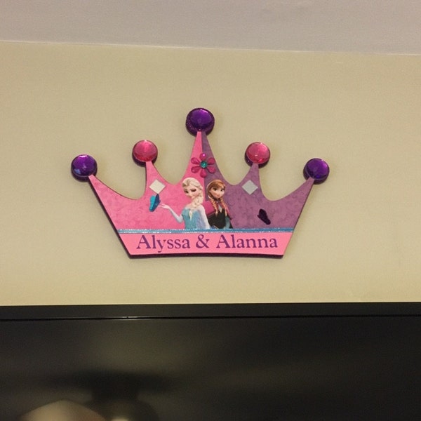 Princess Crown, Princess Room Decor, Kids Room Signs, Crown Decor ...
