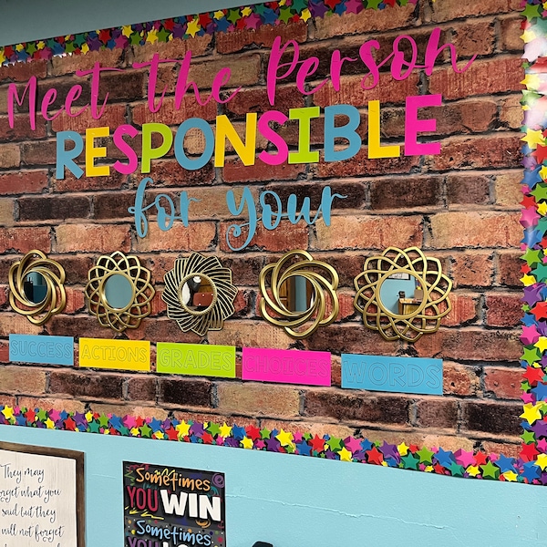 Be Empowered | Bulletin Board Cutouts Decor - Etsy