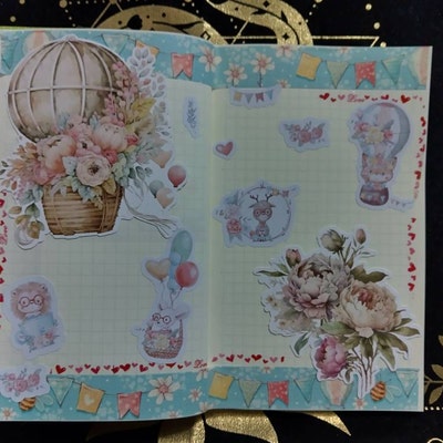 PRINTABLE Letter Writing Notepaper, Gothic Vamp, Digital Notepaper ...