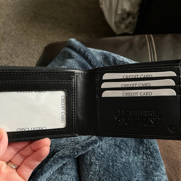 Firefighter Wallet Original Turnout Bunker Fabric Gift - Portefeuille ...