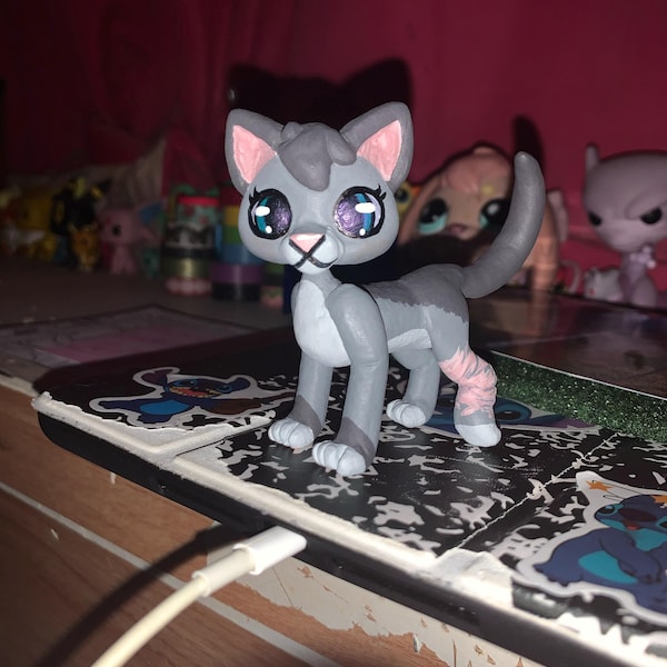 Longtail Warrior Cats LPS Clay Custom Full Sized Bobble Head Figure - Etsy