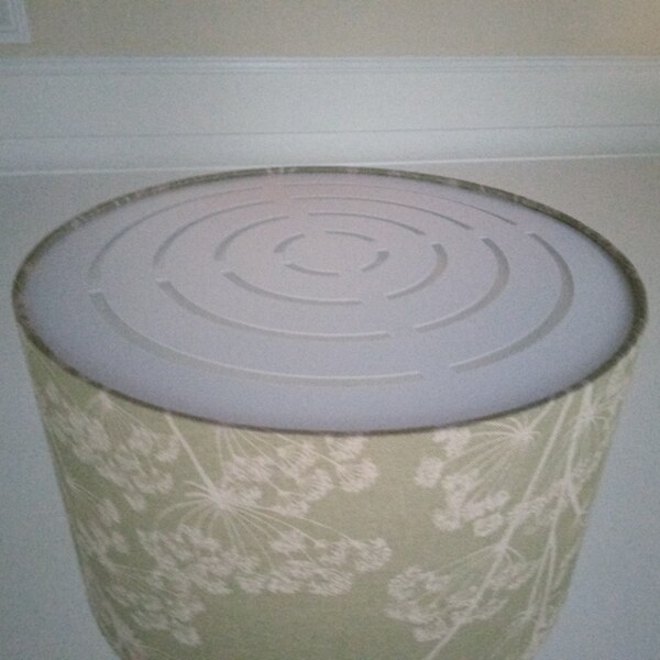 15cm | 20cm | 25cm | 30cm | Drum Lampshade Diffuser | Translucent ...