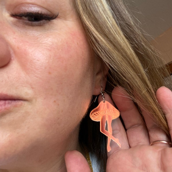 MONOCRHOME VORTEX 1960S Inspired Earrings - Etsy