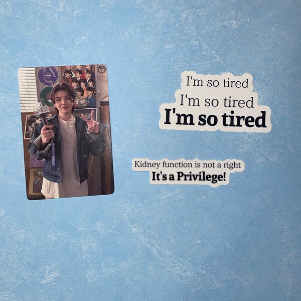 Skzoo Wolf Chan Free Hugs! Stray Kids Sticker Kpop Matte Vinyl and Laminated Vinyl Die Cut With ...