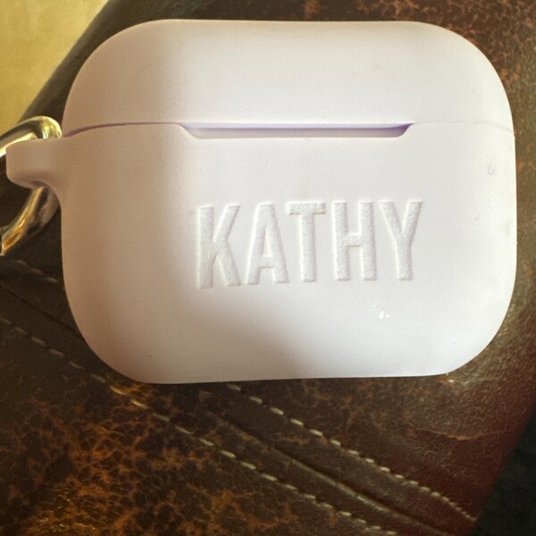 Customizable Silicone Airpods Pro 2 Case With Clip, Personalized Soft ...