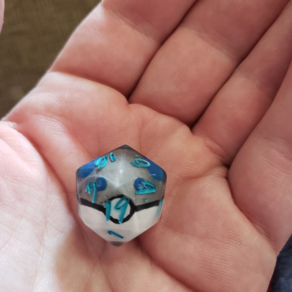 Pokeball Inspired D20, Any Style of Ball! - Etsy