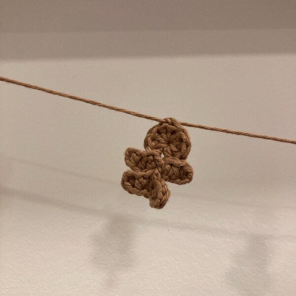 Crochet Pattern Gingerbread Man Decoration Mini Christmas Garland ...