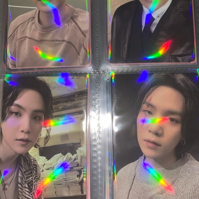 Rainbow Effect Holographic Card Sleeves Card Protector 50pcs Perfect ...