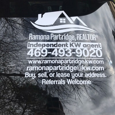 Custom Vinyl Trailer Decals Lettering, Enclosed Trailer Signs Graphics ...