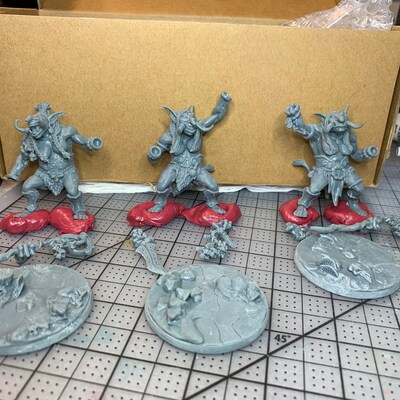 28mm Plague Toads Miniatures for Dungeons and Dragons - Etsy