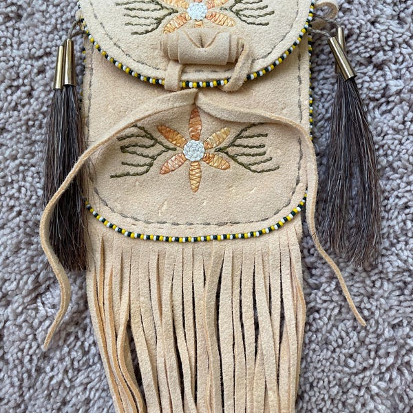 Sale-native American Made Regalia Jewelry Accessories Hair Tie Very ...