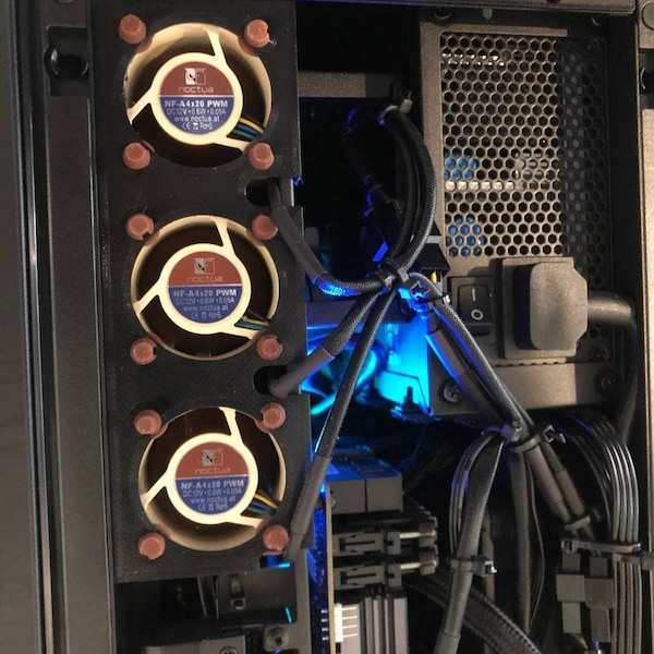 NZXT H1 Gen 1 40mm Fan Brackets (single/double/triple) - Etsy