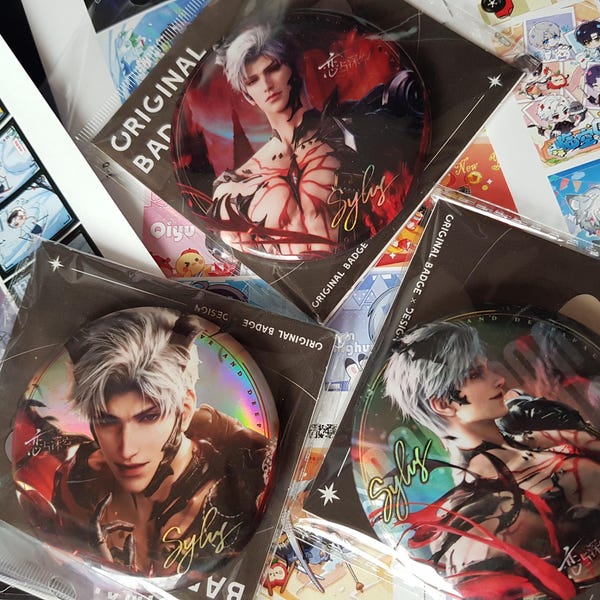 Chibi Cat Stand! Sylus Xavier Rafayel Zayne Love and Deepspace Otome ...