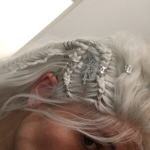 Moon Elf Lace Front Braided Wig Including Hair Accessories, Cosplay Wig ...