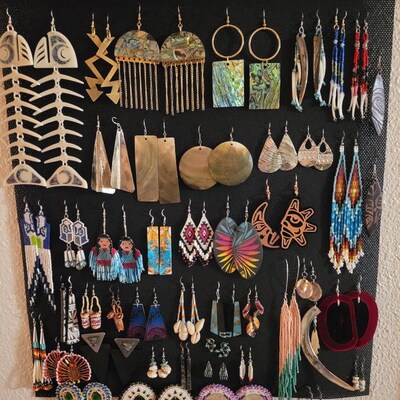 Hanging Earring Organizer - Etsy