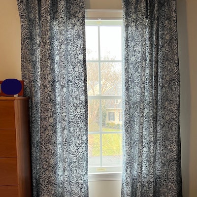 Add Pleats to Our Drapes Triple or Double Pinch Pleated - Etsy