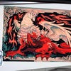 Red Dragon Falin Art Print 7.5x11 Dungeon Meshi Art - Etsy Canada