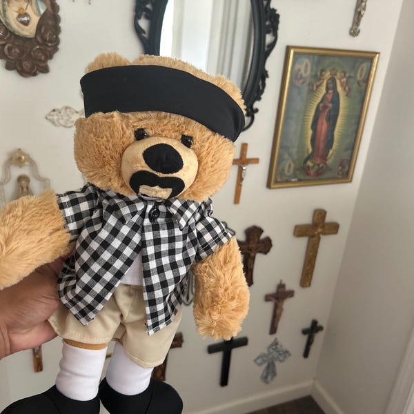 16" Cholo Teddy Bear Plush – Valentine’s Day Gift - Etsy
