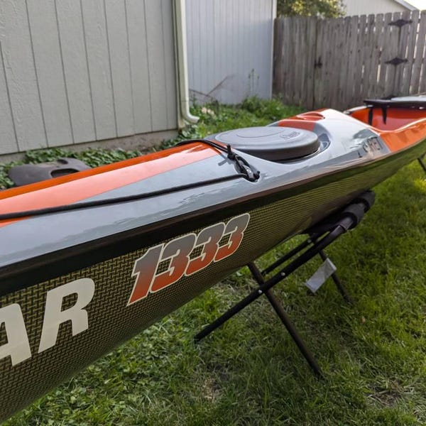 Boat Registration Number Decals. 3D Raised Black With a Chrome Outline ...