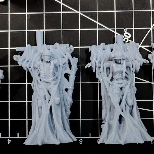 Cyber Ghouls 5 Poses 32mm Scale Miniature - Etsy
