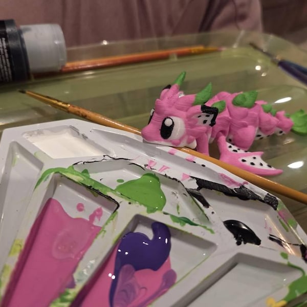 Cute Cow STL & 3MF File for 3D Printing. Articulated, Print in Place ...