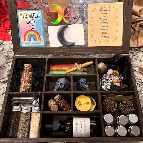 Baby Witch Altar Kit Beginners Witch Box Wiccan Starter Kit X Large ...