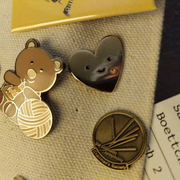 Happy Heart Pin Gold Heart Enamel Pin Gold Heart Lapel Pin Gift for ...