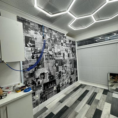 Old Oak Tree Vinyl Wallpaper Forest Wall Mural Landscape Peel and Stick ...