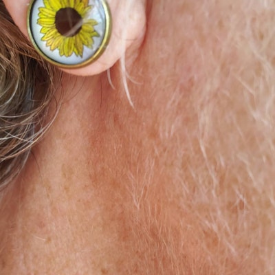 Solid White Studs, White Earrings, Solid Color Studs, Solid Earrings ...