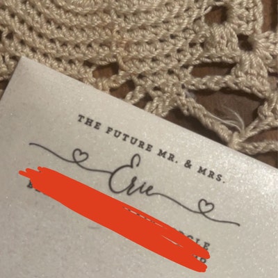 Future Mr. and Mrs. Return Address Labels Clear, Gold Foil Address ...