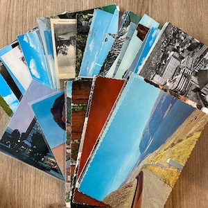 25 Antique and Vintage Postcards Random Lot From the 1920s Through '80s ...