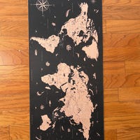 Blue Desk Mat Kawaii, Cute Mouse Pad Aesthetic, Light Blue Pastel Cloud ...