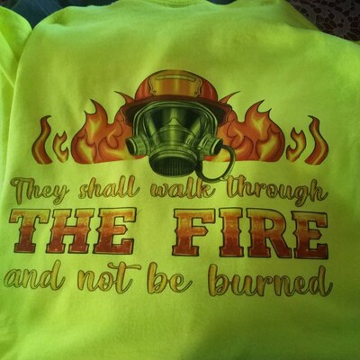 The Fire With Firefighter Air Mask Png Sublimation Design, Gitter ...