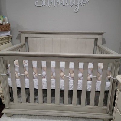 All Wood Personalized Name Sign Nursery Above Bed Crib Script Cursive ...