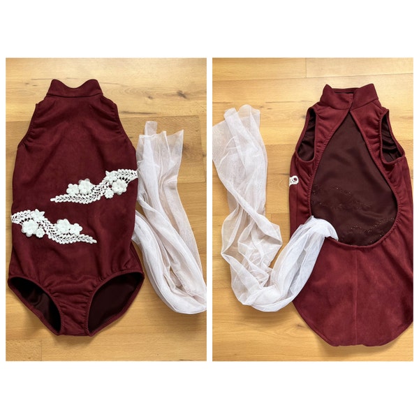 DIY Dance Leotard Sewing Pattern PDF – Open Back & High Collar Design ...