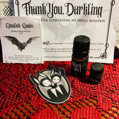 BLACK NO.1 PERFUME Perfume Oil Goth Perfume Gothic Fragrance Unique ...