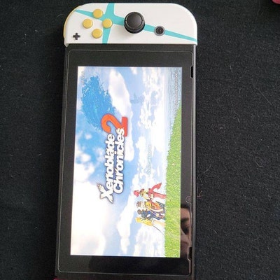 Custom Xenoblade Chronicles Mythra Pyra Themed Nintendo Switch Joy-con ...