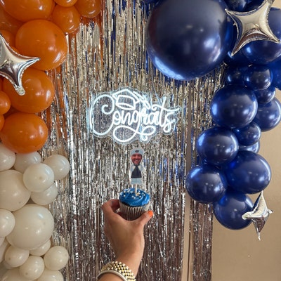 Female Powerlifting Face Cupcake Toppers,muscle Women Party Themed,gym ...