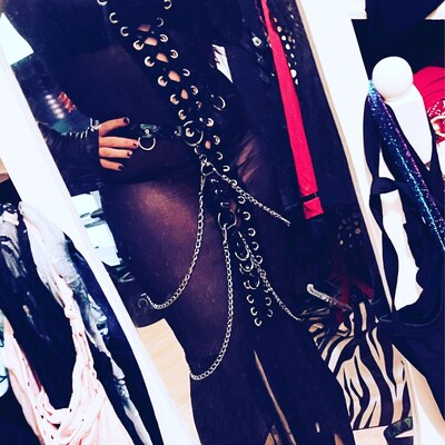 Chain Body Harness Stainless Steel, Mens and Womens. Metal O-ring ...