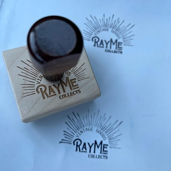 Business Card Stamp Custom Business Cards or Etsy Shop Stamp, Custom ...