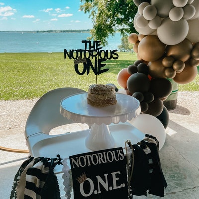 The Notorious One Cake Topper, Notorious 1 Cake Topper, Notorious Big ...
