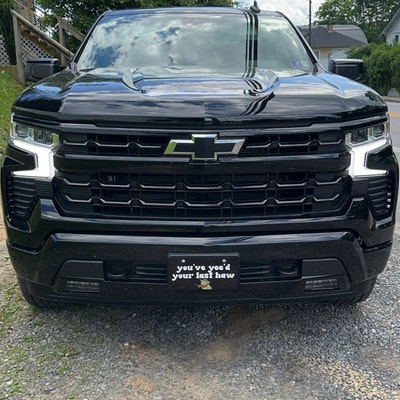 Personalized Text Front License Plate, Custom Name Car Sign Vanity ...